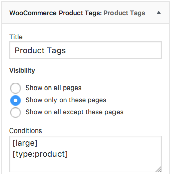 Widgets Control Pro – itthinx.com